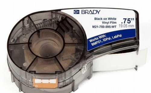 Лента Brady m21-750-595-wt картридж