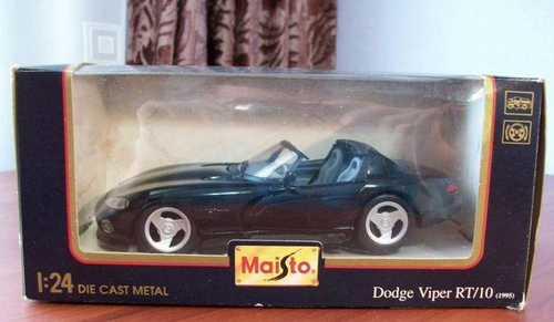 Модель Dodge Viper 1:24