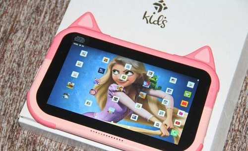 Новый планшет для детей Dexp Kids +много игр 16 гб