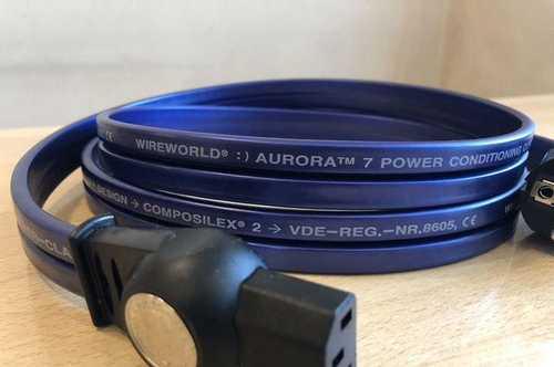 Силовой кабель WireWorld Aurora 7, 2 метра