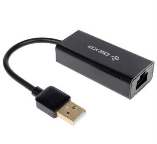 Сетевая карта dexp AT-UH001B usb ethernet адаптер