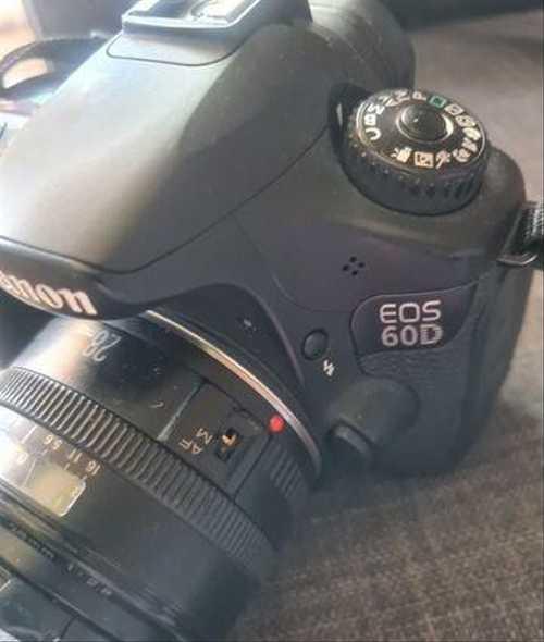 Зеркальный фотоаппарат canon 60D