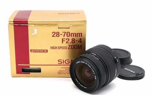 Sigma AF Zoom 28-70mm f/3.5-4 для Canon EF