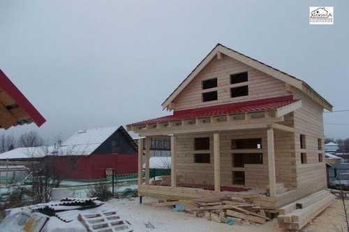 Строительство срубов домов 6х6 с террасой ремонт