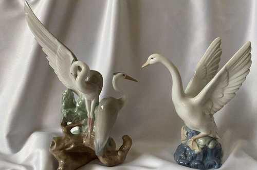 Lladro Nao фарфоровая статуэтка "Лебедь"