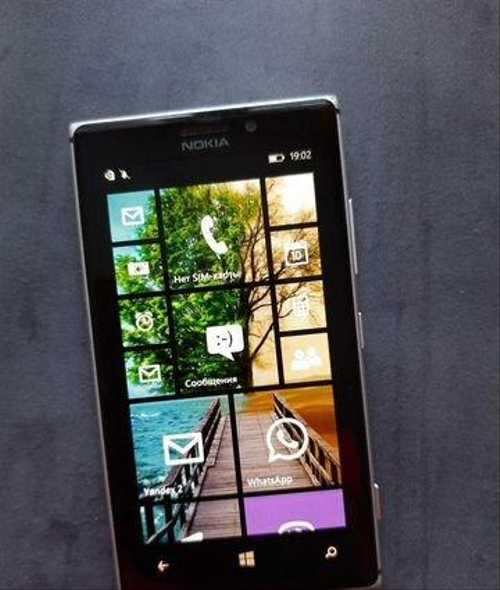 Смартфон Nokia Lumia 925, чёрный