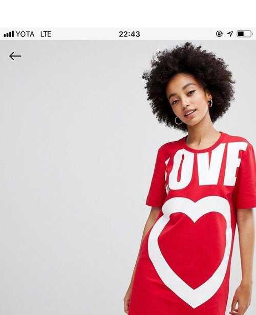 Платье Love Moschino