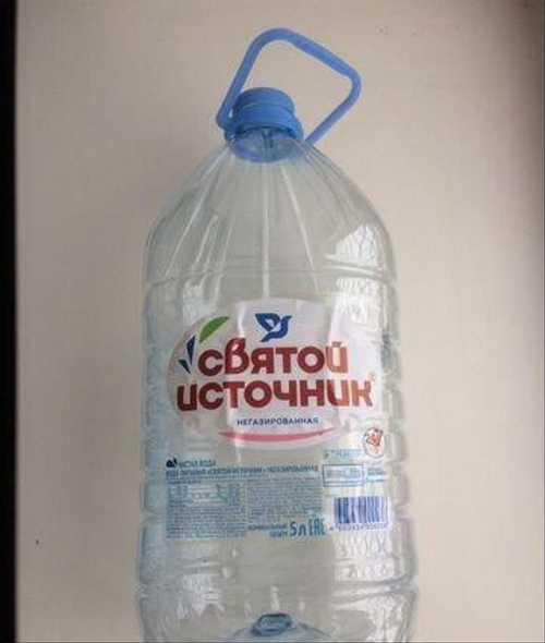 Бутылка пластиковая 5 литров