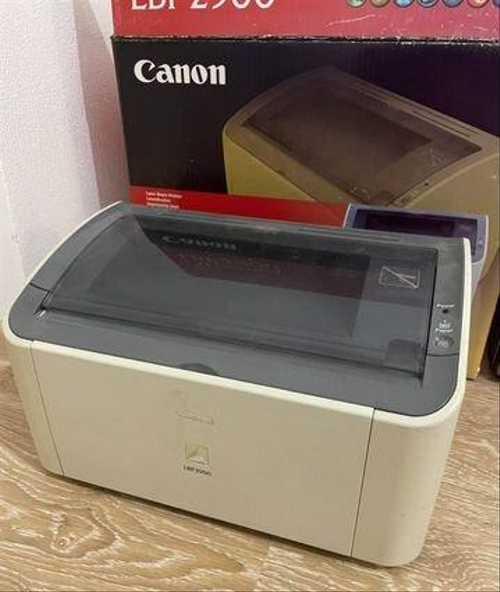Принтер лазерный canon lbp 2900
