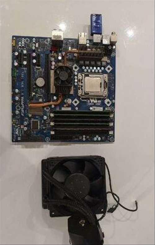 Комплект lga 1366/Intel Core i7/10gb ram/Водянка