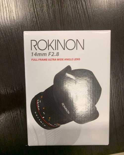 Объектив Rokinon 14mm f/2.8 ED AS IF UMC Sony E