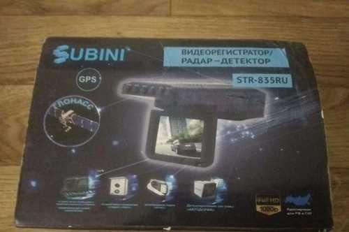 Видеорегистратор + радар Subini str-835