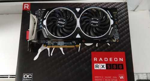 Продам видеокарту MSI Radeon RX 580 4Gb