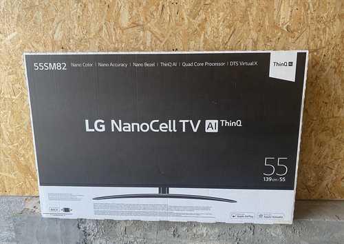 Новый телевизор LG NanoCell 55SM8200