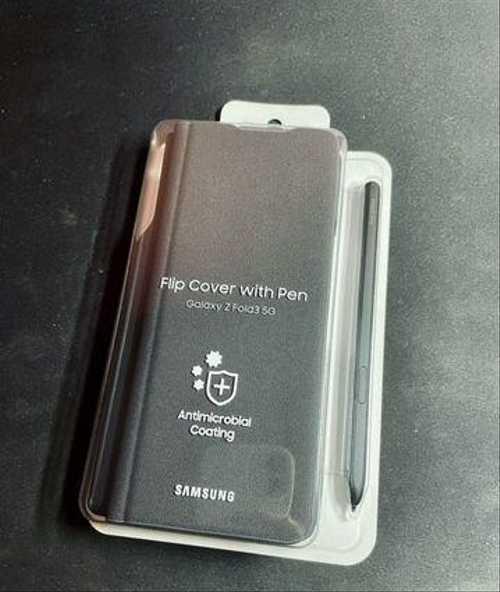 Чехол со стилусом Galaxy Z Fold 3 новый