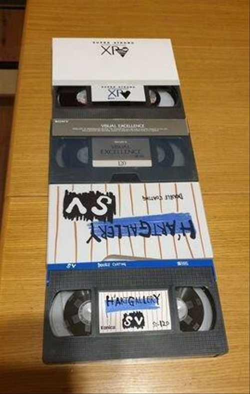 Svhs видеокассеты TDK, Sony, Konica, Fuji