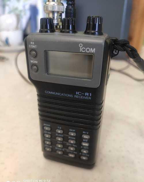 Icom IC-R1 - радиосканер дв/св/кв/укв диапазона