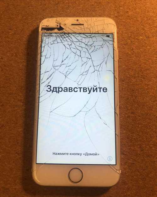 Телефон iPhone 6, Gold, 16GB