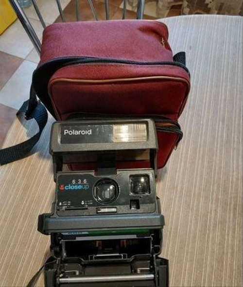 Фотоаппарат polaroid(полароид) 636 с сумкой-футляр