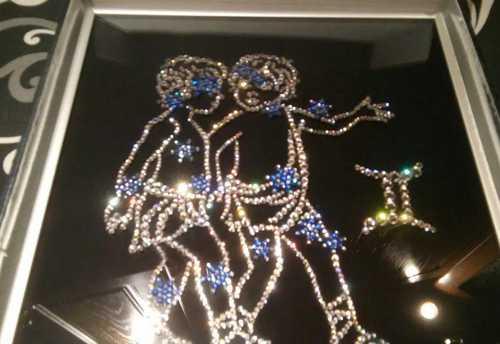 Картина Swarovski