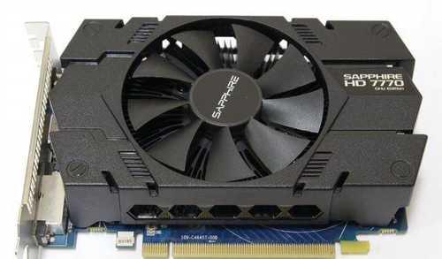 Sapphire hd7770 GHz Edition 1gb