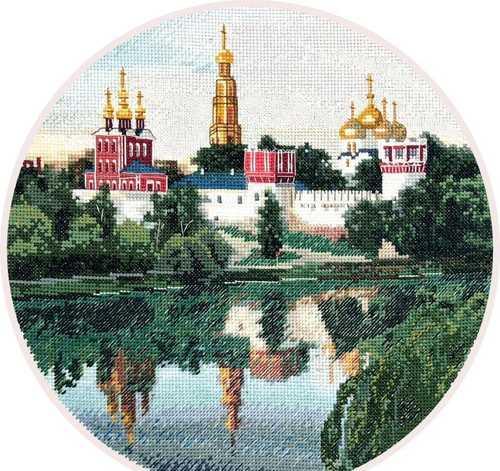 Набор вышивание крест Новодевичий монастырь