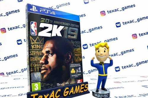 Игры PS4: NBA 2K19 - 20th Anniversary Edition