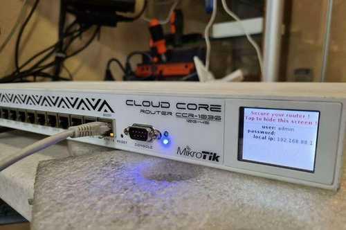 Роутер MikroTik Cloud Core ccr-1036 12G-4S