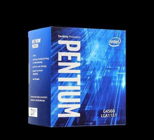 Intel Pentium G4560 box