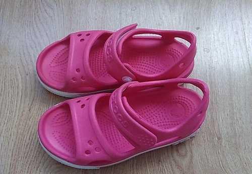 Резиновые босоножки Crocs C11 28р