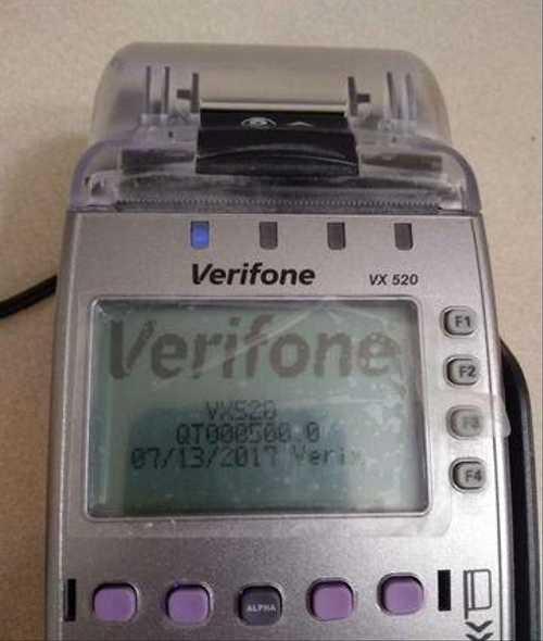 Verifone vx520 терминал оплаты