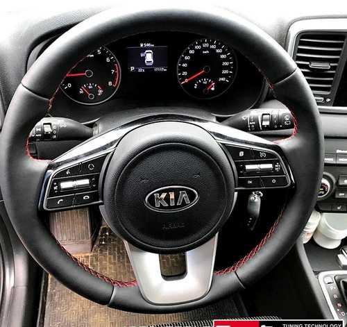 Перетяжка руля kia sportage 4