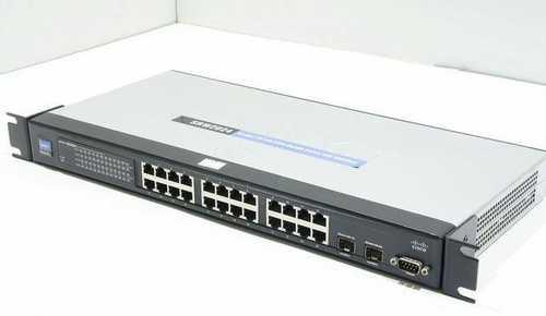 Коммутатор Cisco Linksys SRW 2024-EU 24GE+2SFP