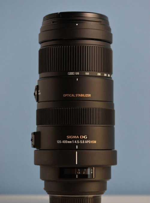 Sigma AF 120-400mm F4.5-5.6 DG APO HSM OS Sony A