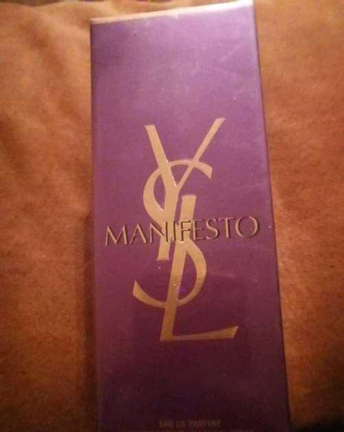 YSL Manifesto туалетная вода