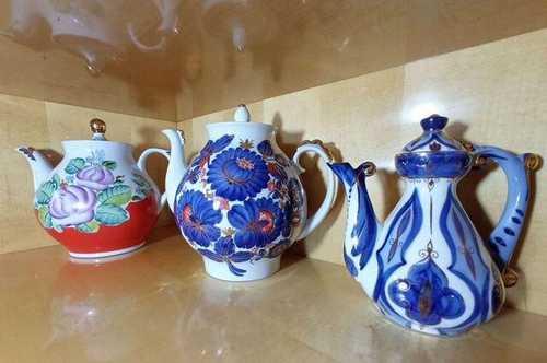 Чайники купеческие из 70-х Полонное Суммы Кисловод
