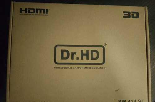Hdmi коммутатор 4 в 1 dr. HD sw414sl