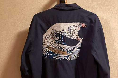 RipnDip The Great Wave Military Jacket