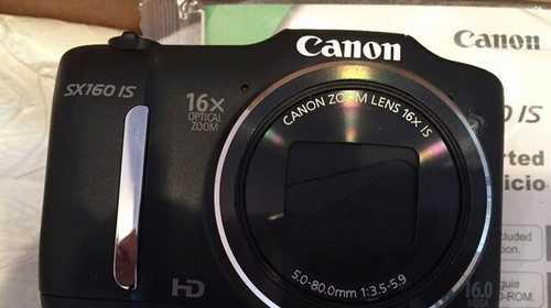 Canon Power Shot SX 160 IS (Black) Новый