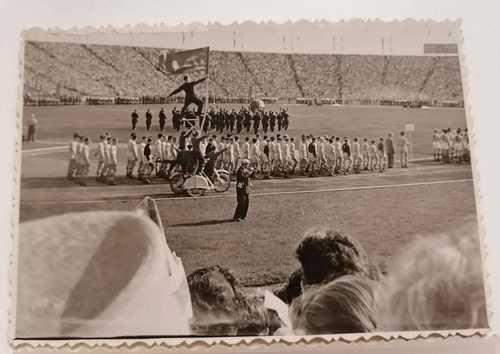 Фото с матча Зенит Спартак 1959 год