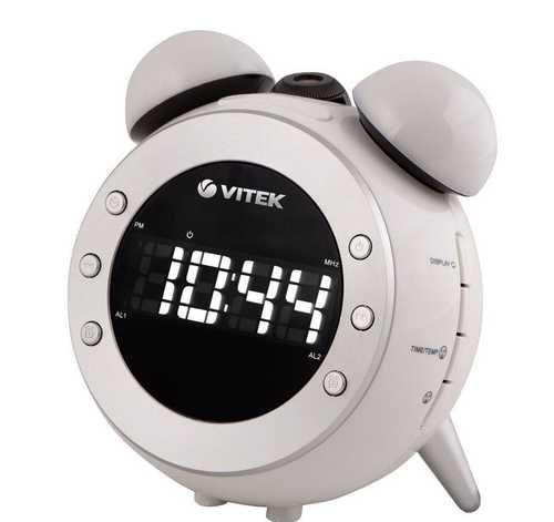 Часы радиобудильник Vitek VT-3525 W