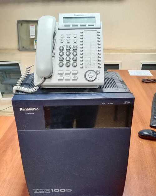 ATC Panasonic TDA100 + clcot8 + mcslc24 + KX-DT333