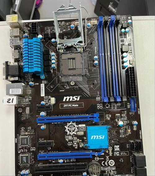 Z97 pc mate как включить sli