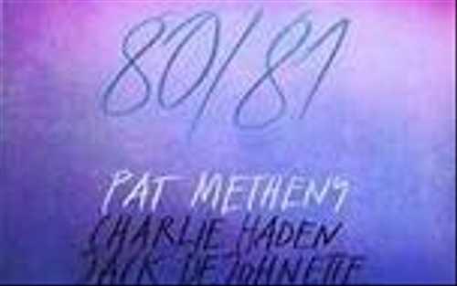 Pat Metheny "80/81" 2LP ECM винил джаз Germany