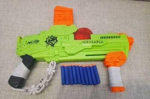 Бластер Nerf revreaper (зомби)