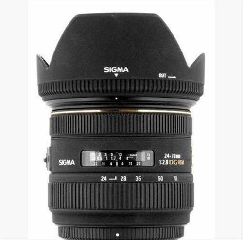 Объектив sigma 24-70mm для Nikon F