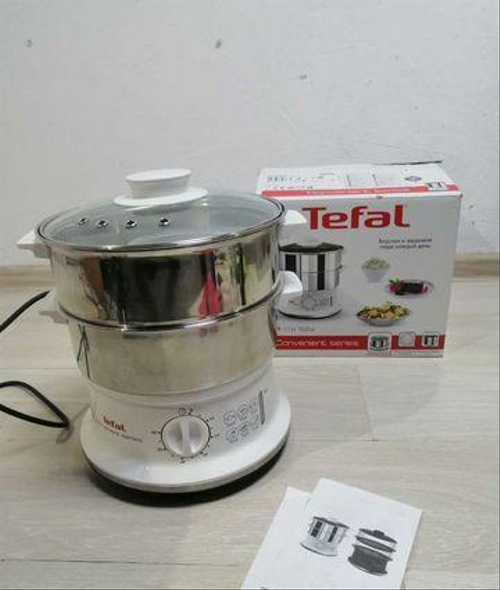 Пароварка tefal vc1451. Пароварка ,Tefal из нержавейки.