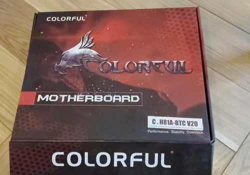 Материнская плата Colorful C.H81A-BTC V20 (LGA1150