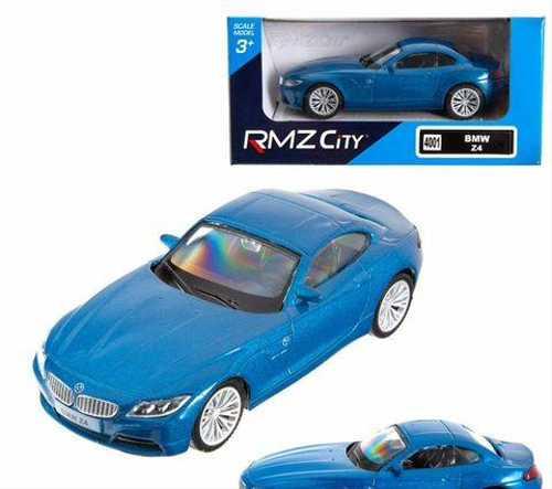 Машинка металлическая Uni-Fortune RMZ City 1:43 BMW Z4, Цвет Синий 444001-BLU