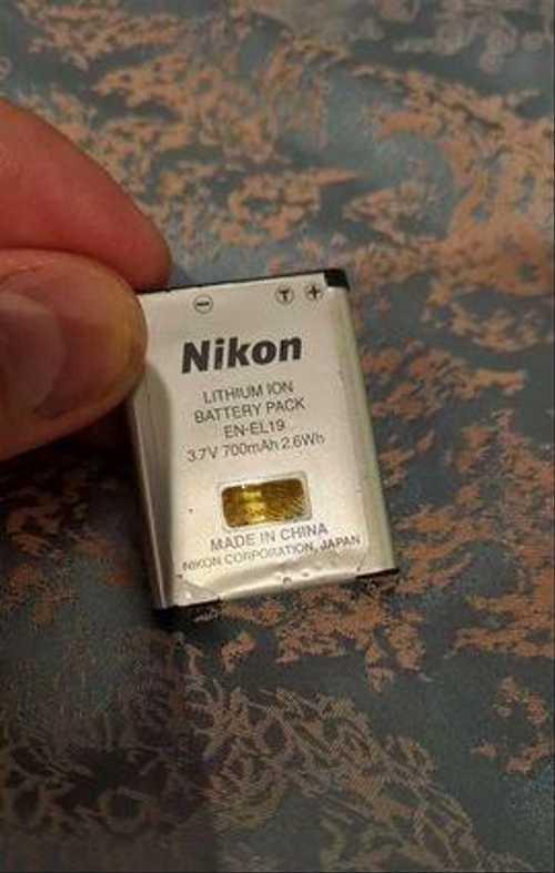 Аккумулятор для nikon en-el19